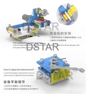 hot stamping machine for bottle lid