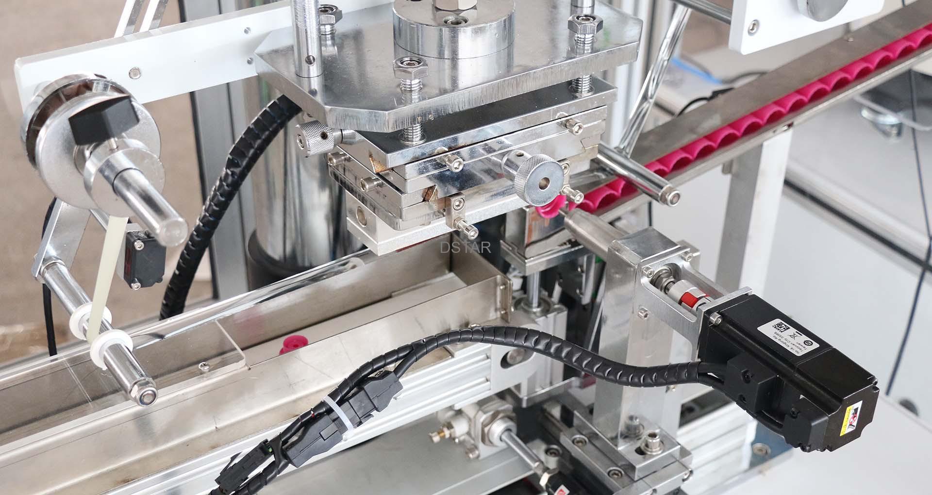 hot stamping machine for bottle lid