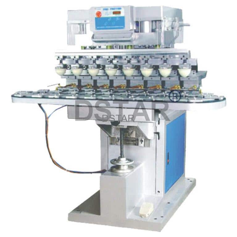 8 color plastic toy pad printing machine for sale