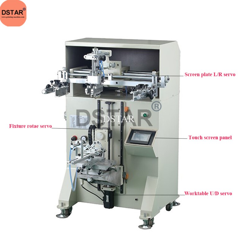 full servo screen printer machine DX-SV400 - China printing machine ...