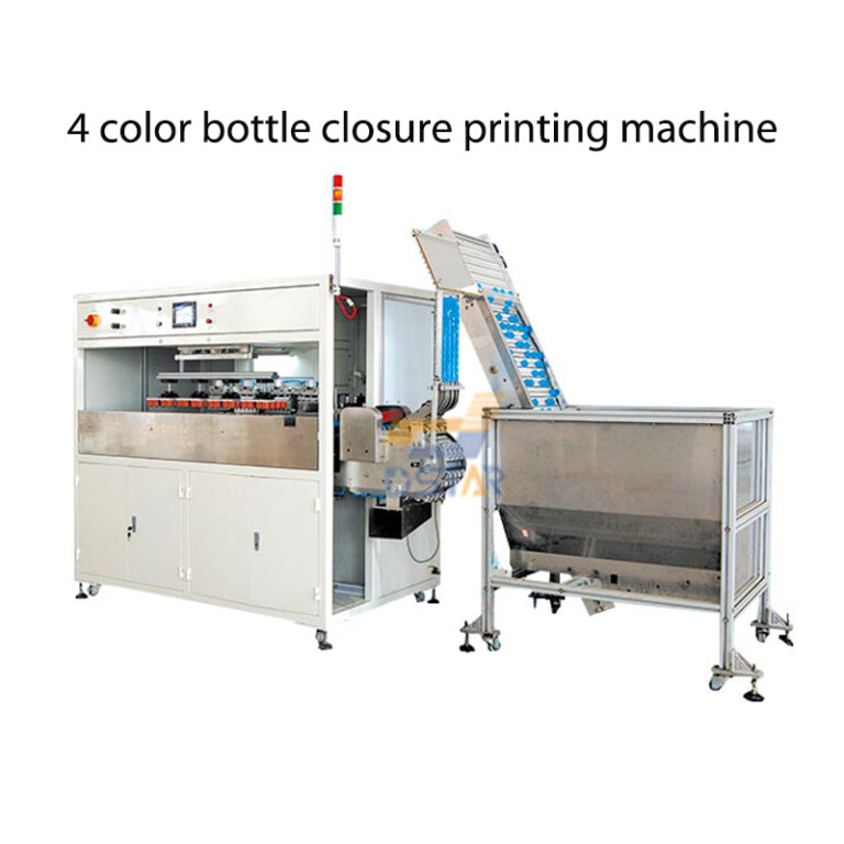automatic bottle caps printing machine