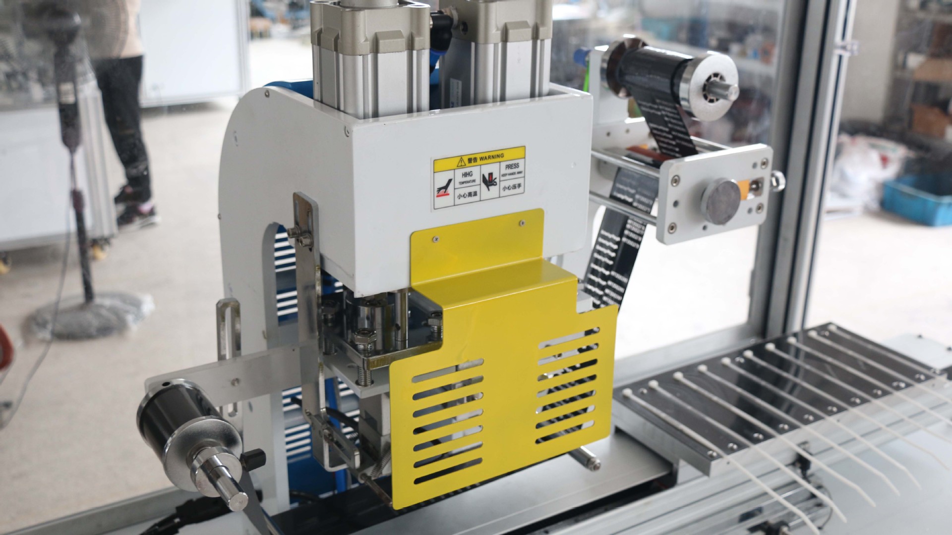 Nylon cable tie hot stamping machine DX-ZDH2 - China printing machine ...