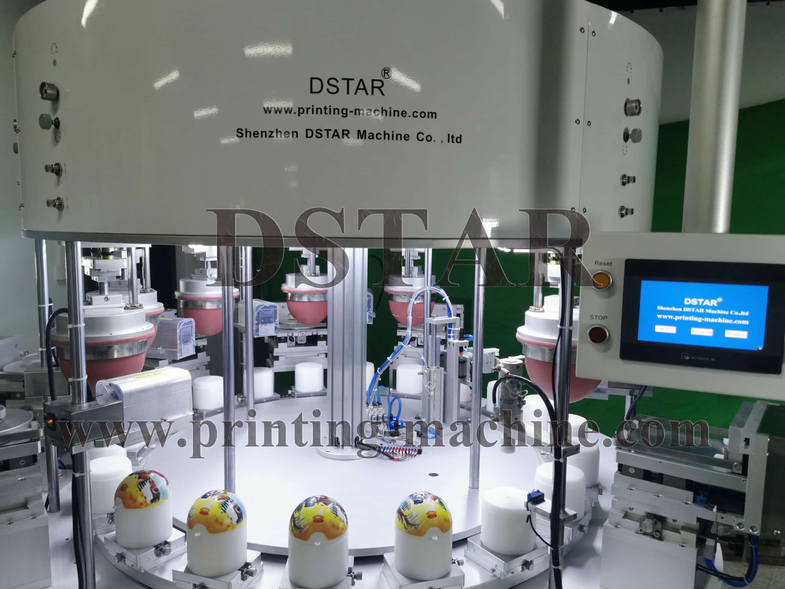 Ball Tampo Printing Machine DX-B6C - China printing machine manufacturer