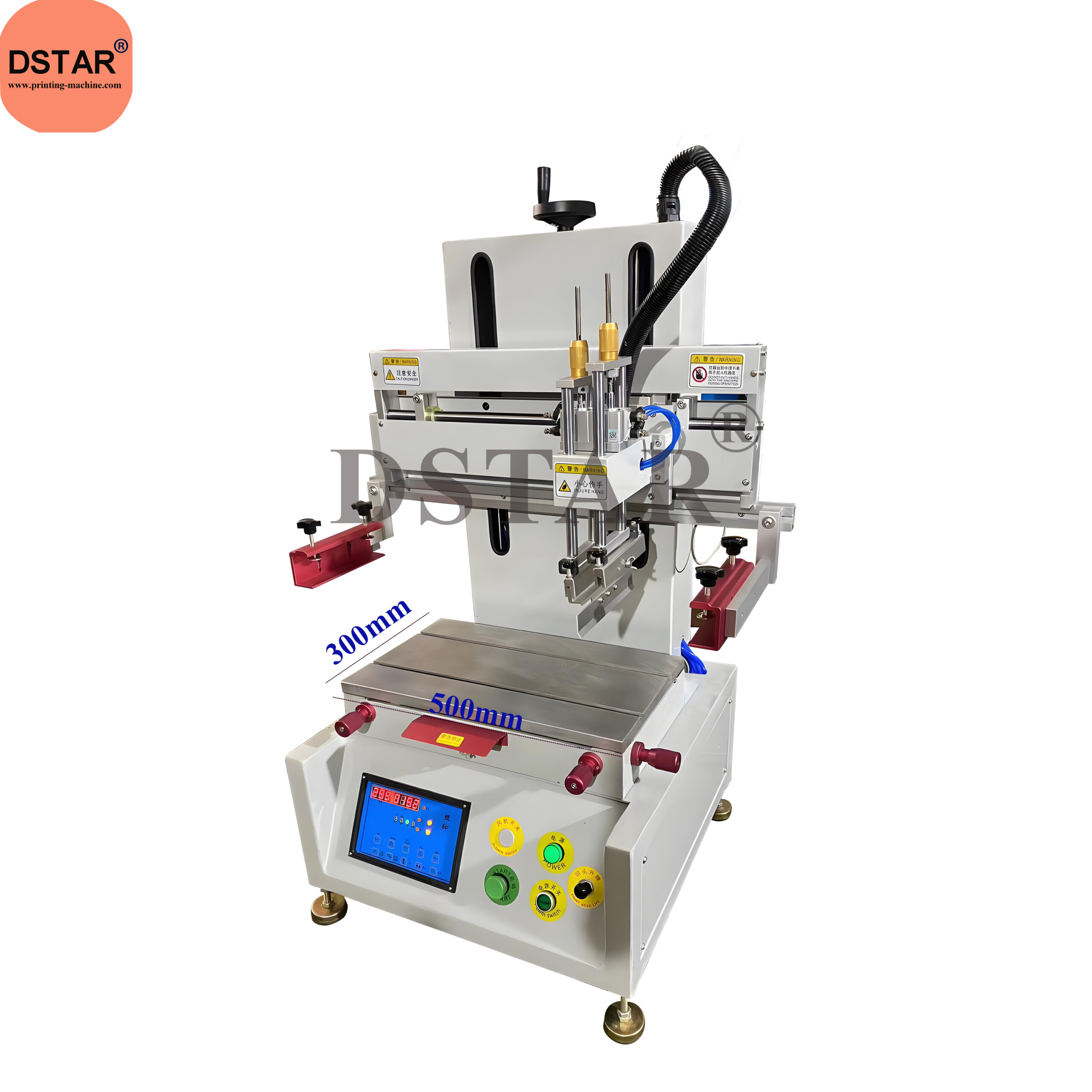 small size screen printing machine with 300*500mm worktable - China ...