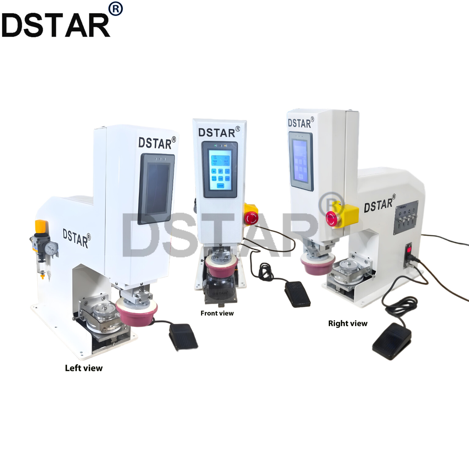 portable pad printing machine with touch screen